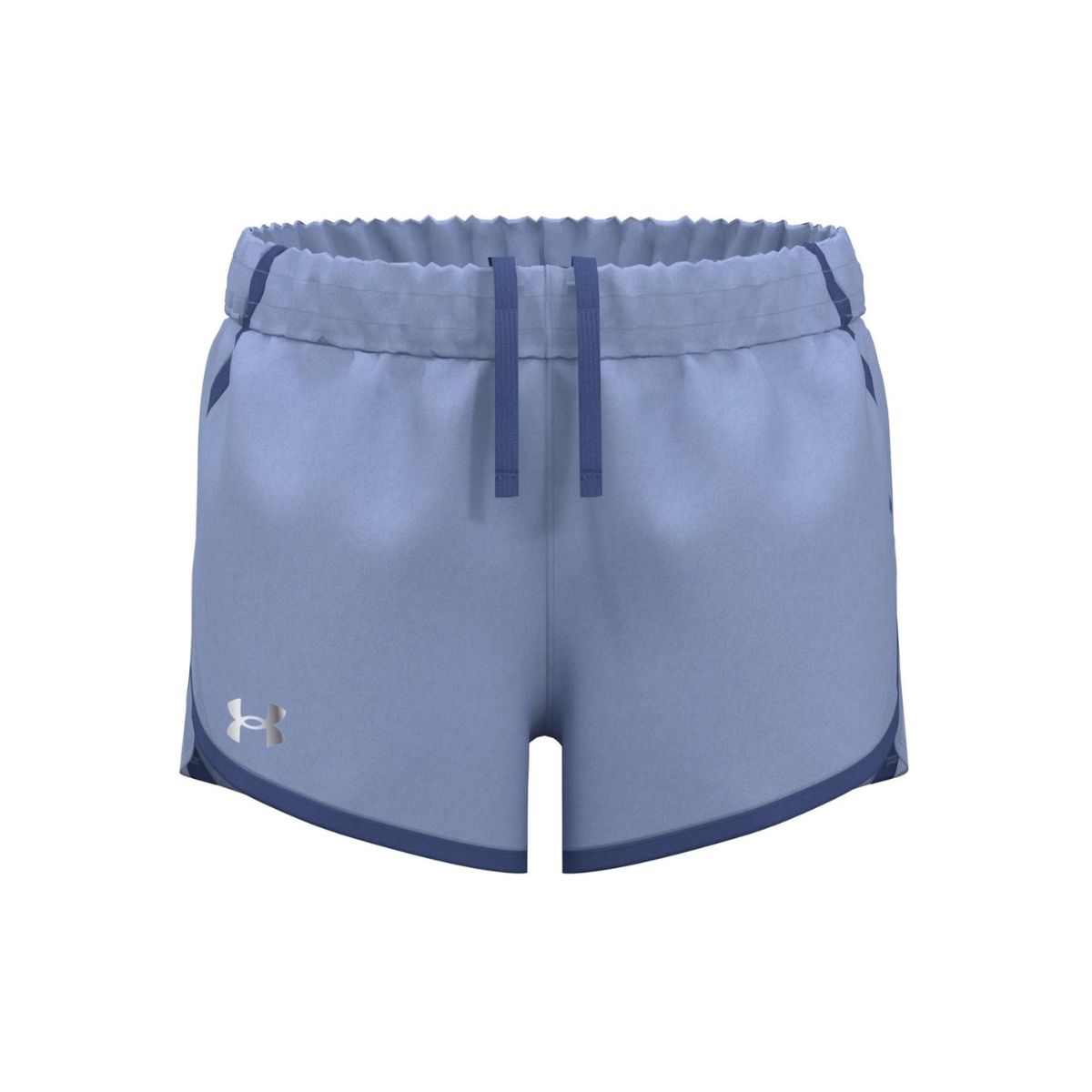 Under Armour Girls Fly By 3 Shorts Purple Youth X Large