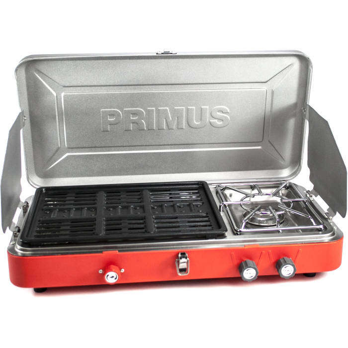 Réchaud au propane Profile Dual rond avec grille - Primus | Latulippe