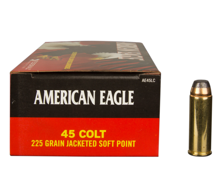 Balles American Eagle Jacketed Soft Point .45 Colt 225gr - Federal ...