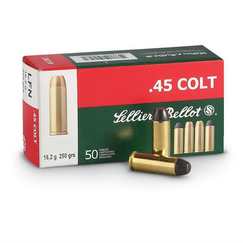 Balles 45 Long Colt - Sellier & Bellot | Latulippe