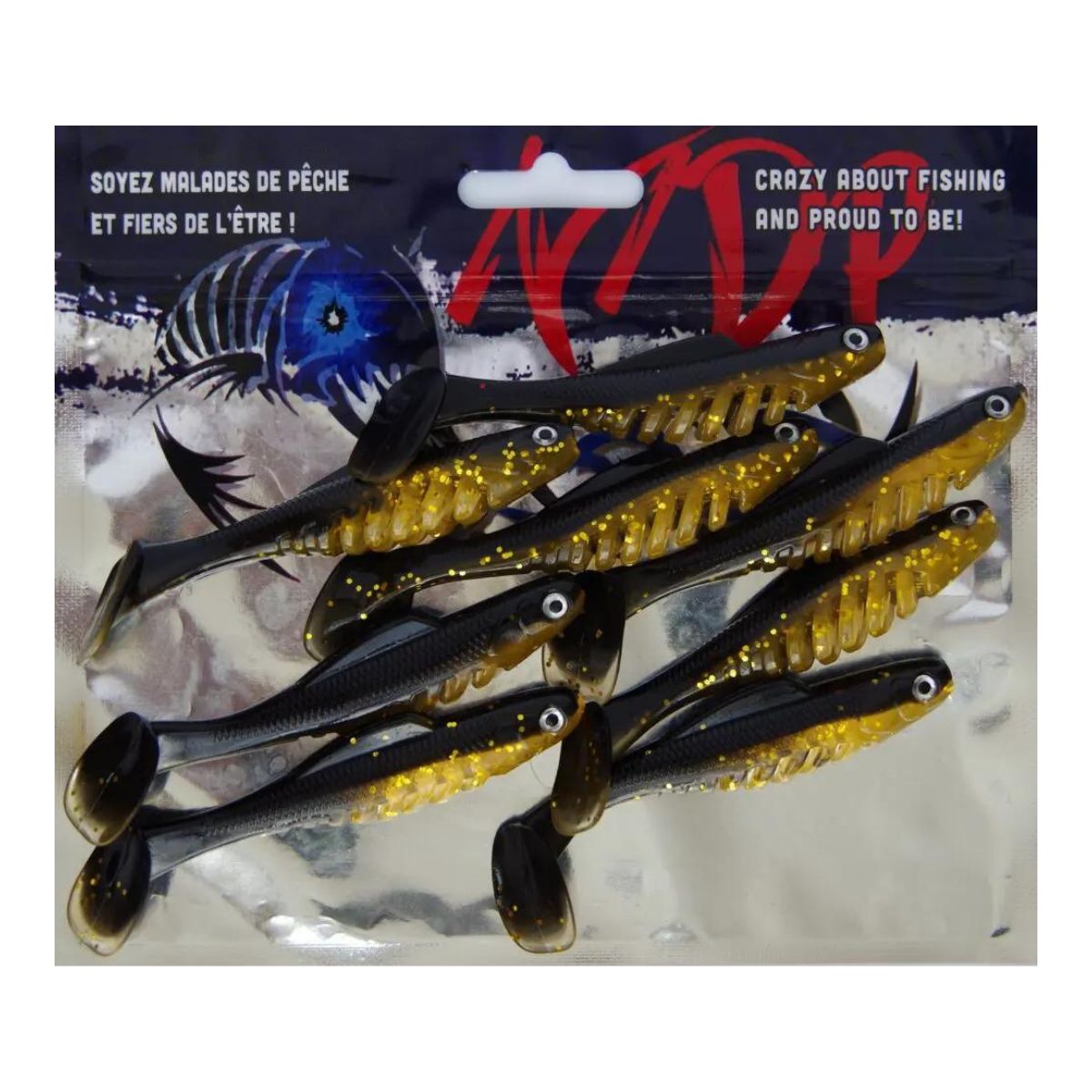 Leurres souples Fat Wally Ripple - 3.5" - Malades de Pêche | Latulippe