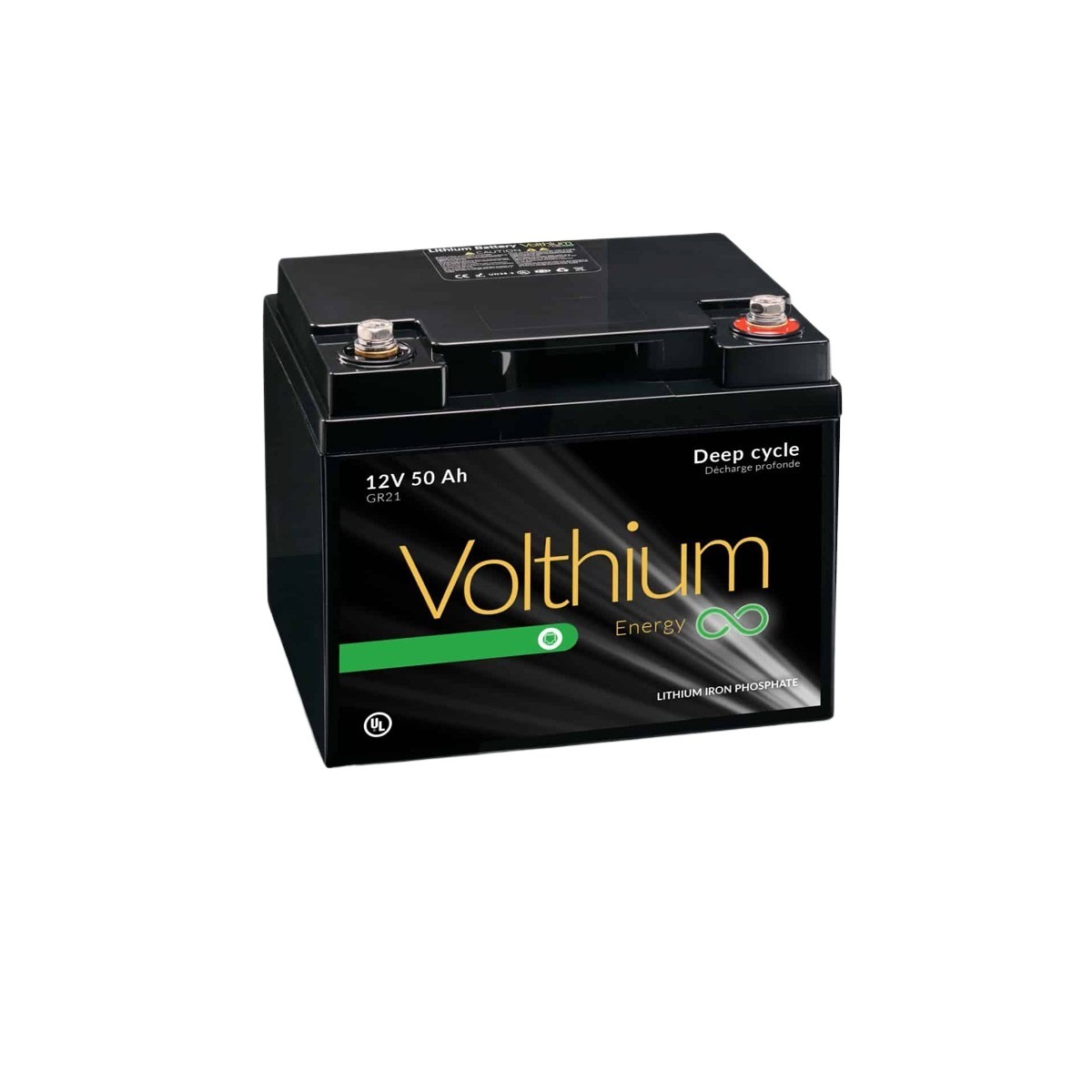 Batterie Lithium 12V 50AH - Volthium | Latulippe